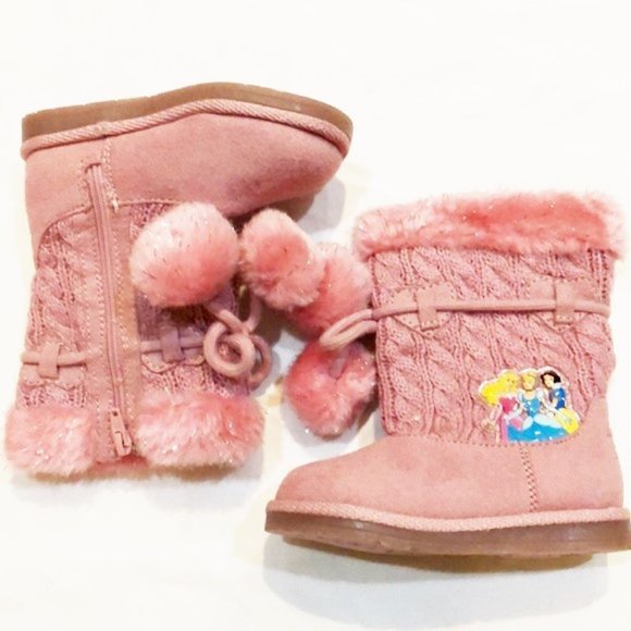 Disney | Shoes | Boots Toddler Girls Size 6m New Disney Princess | Poshmark
